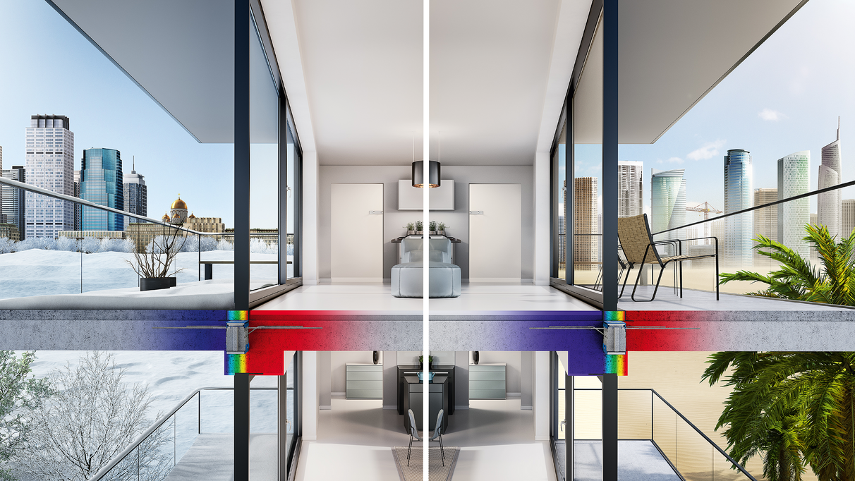 Structural Thermal Break Applications – Schöck North America | Schöck ...